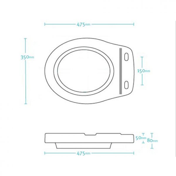 Throne Toilet Seat Raiser - GMobility