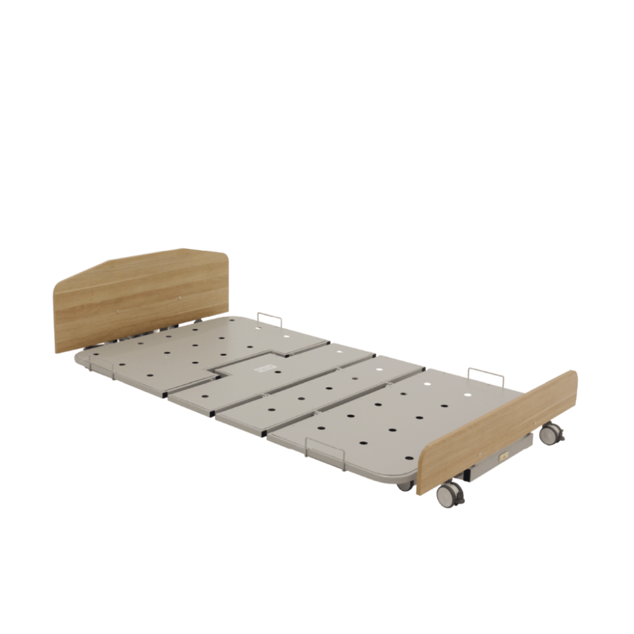 Caramed EN7 Endless Floorline Bed: Versatile Care Solution