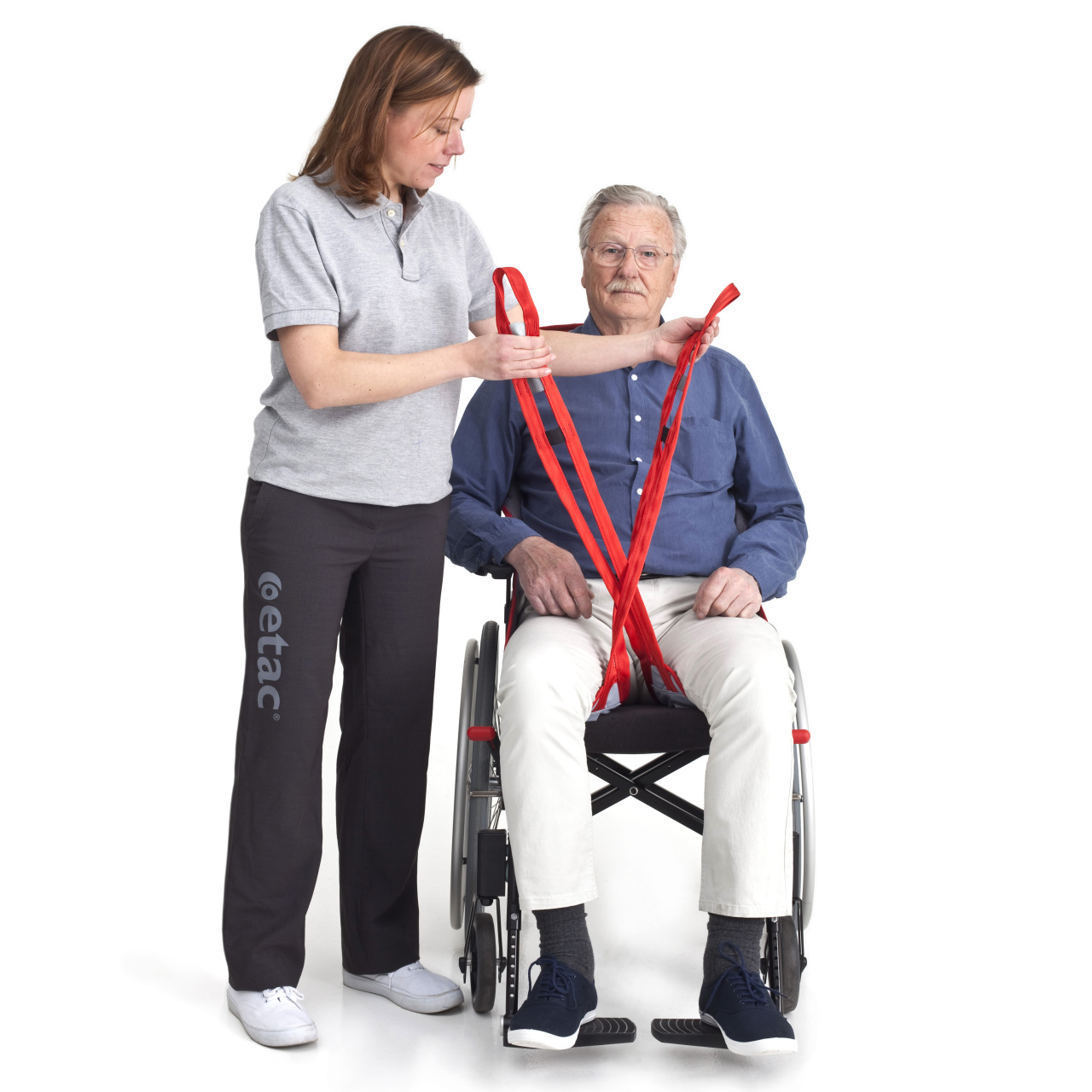 Molift RGO Sling, Medium Back, Net - GMobility